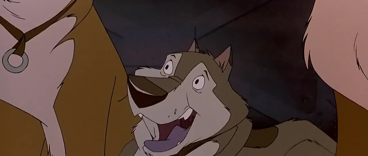 That mutt! Tracking a championship team in a blizzard! - Balto | Clip.Cafe