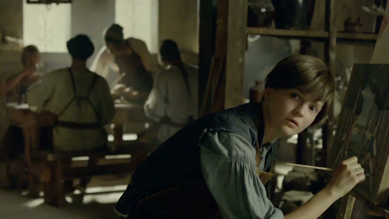 That thing-- That thingover there, that isn't art. - Leonardo | Clip.Cafe