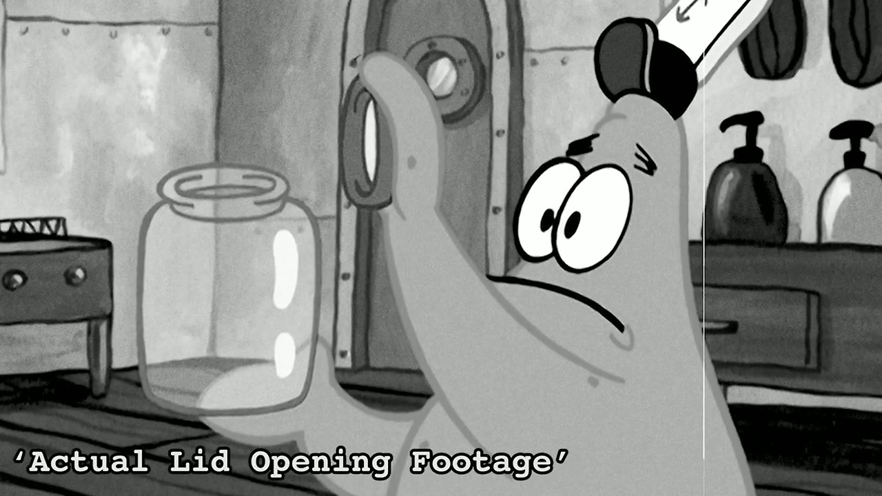 That's right,newcomer Patrick Star has successfully opened a jar on the ...