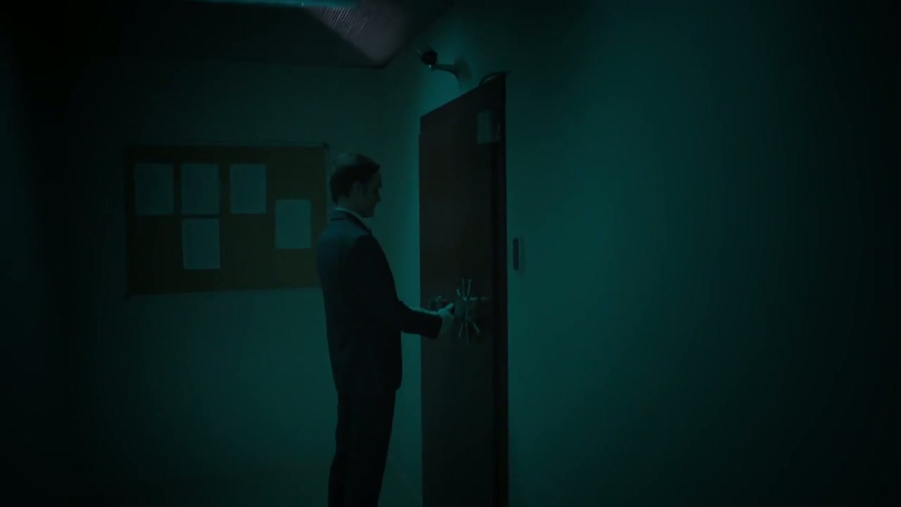 The combination lockon the vault door is quite symmetrical with many ...