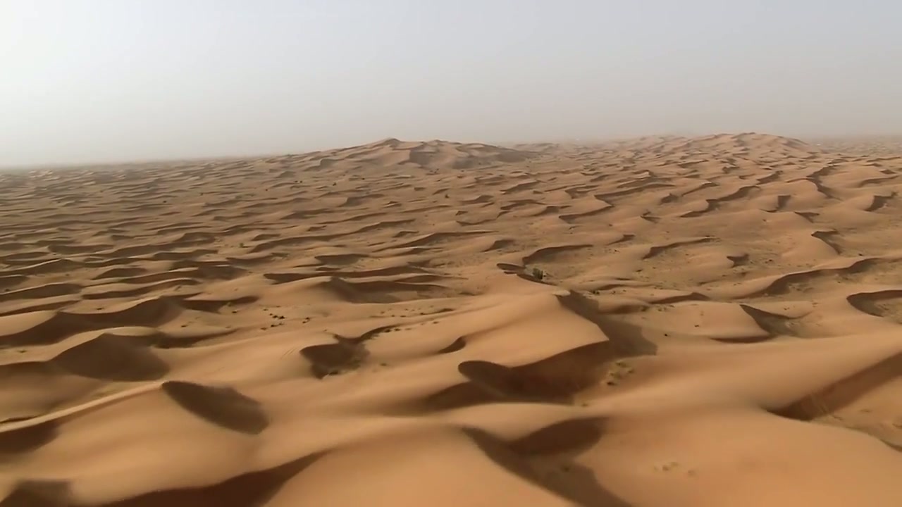 The Empty Quarter in the Middle East, largest sand desert in the world ...