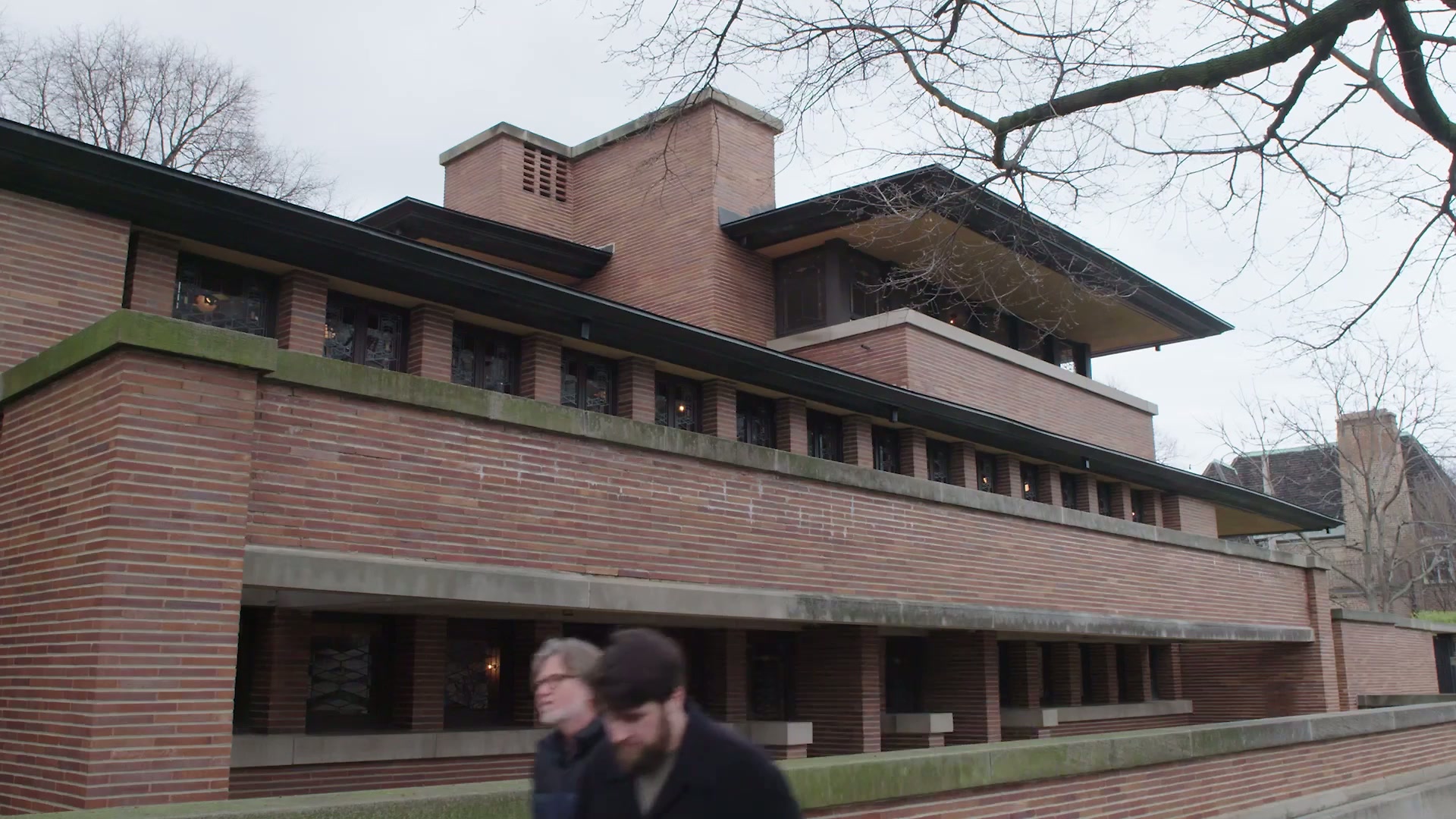 The Robie House lookedas modern and powerful as the Great Lakes ...