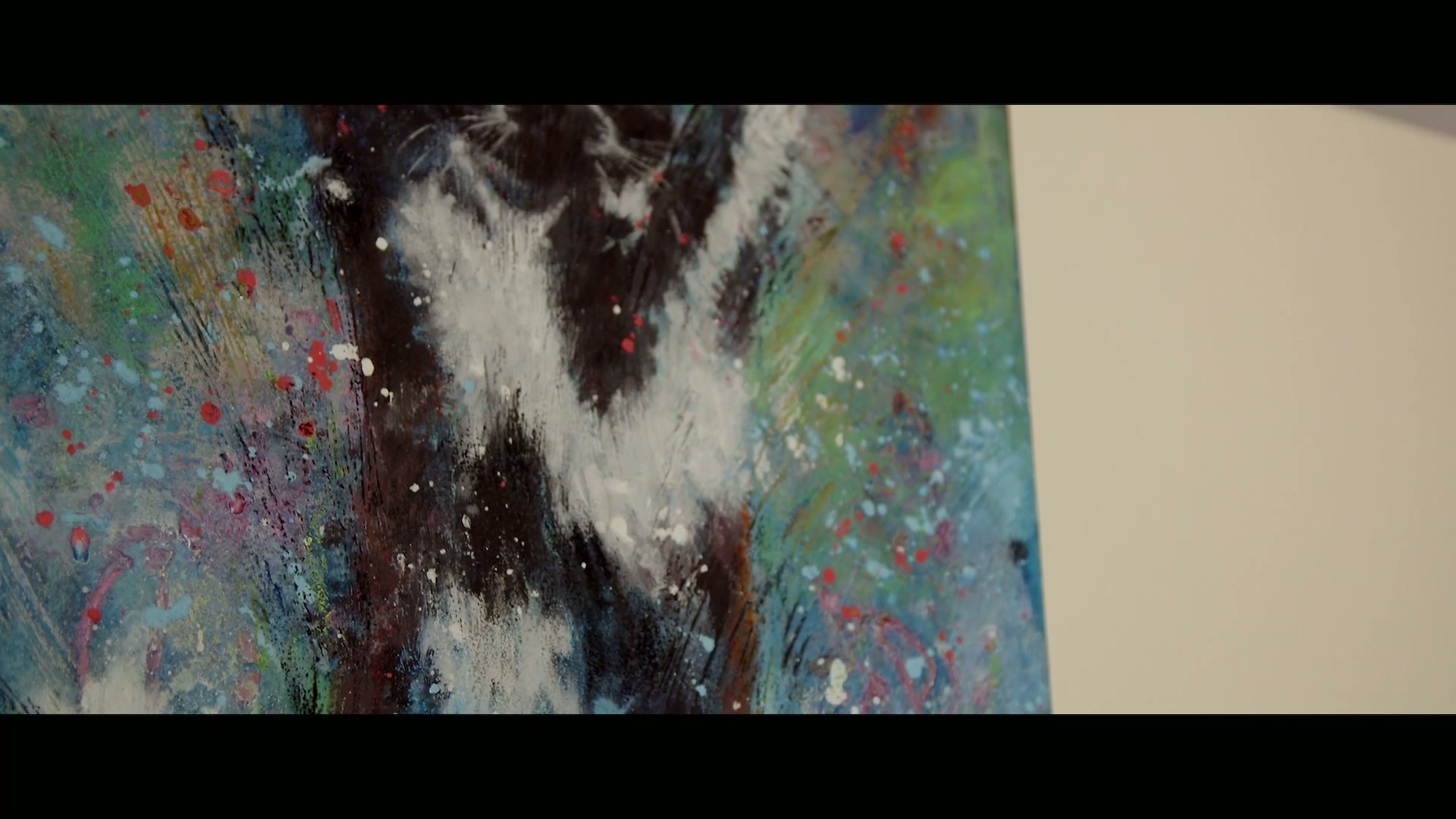 "Then asked my permission ifshe could paint Goal Kitty for some art ...