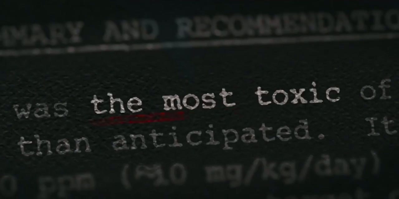 "They said, "This chemical's nowconsidered extremely toxic, "more toxic ...