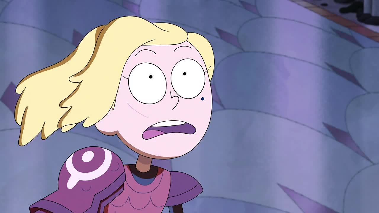 This is not a human thing. Give him back! Give him back! Where'd she go ...