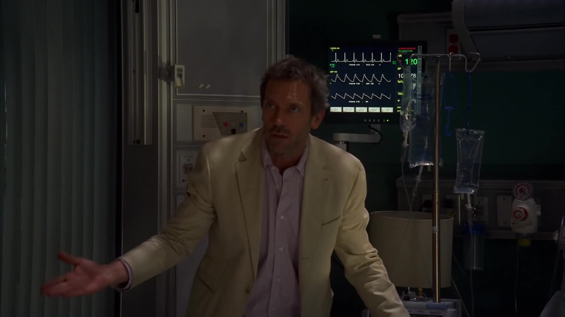 This patient is bleeding, for somereason. Is he going to be okay? He'll ...