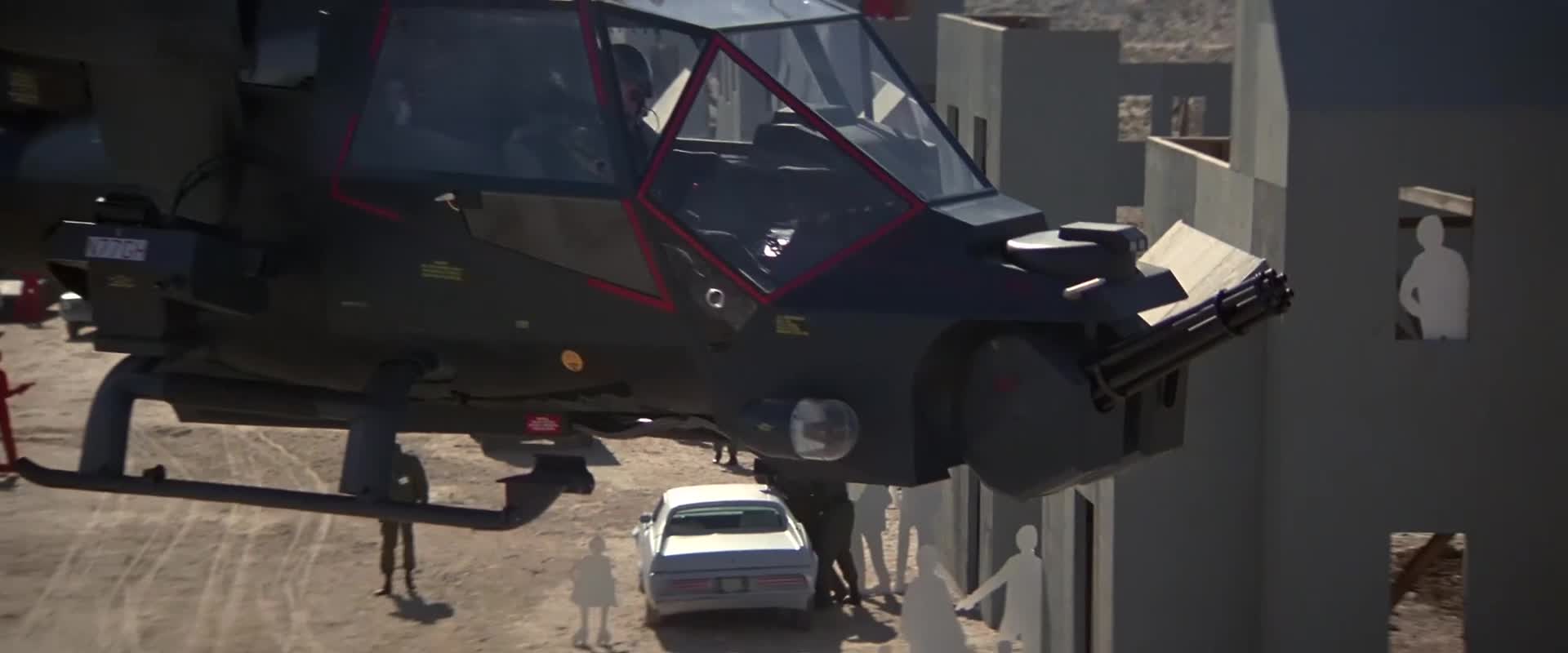 This ship is equipped with a forward-mounted, twenty-millimeter ...