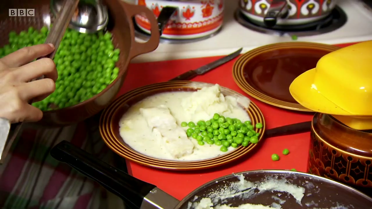 This is so weird. I've never seen a weirder meal. - Back in Time for ...