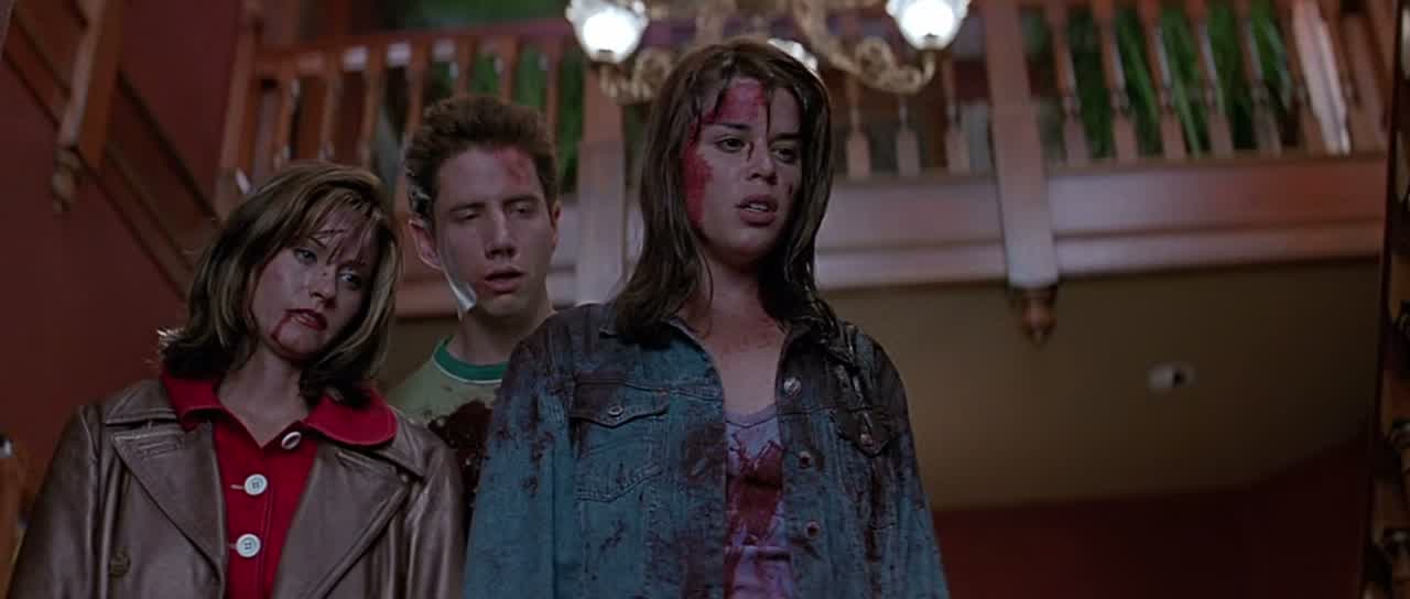 Careful. This is the moment when the supposedlydead killer comes back ...