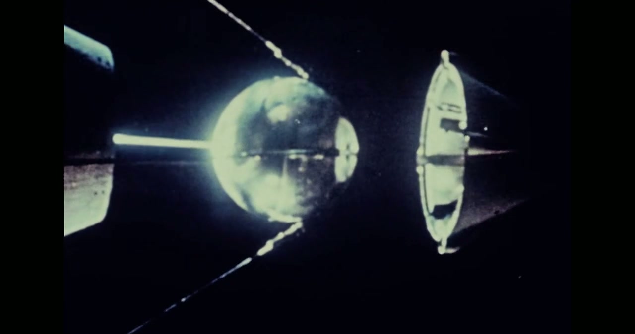 This tiny satellite beeped continuallyas it orbited the Earth every 98 ...