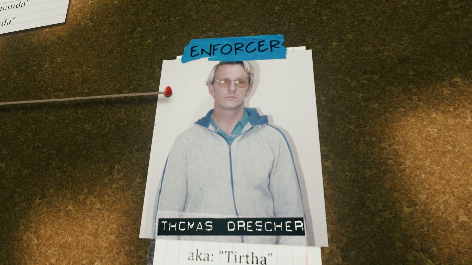 Thomas Drescher wouldbe a pretty imposing, scary kind of guy ...