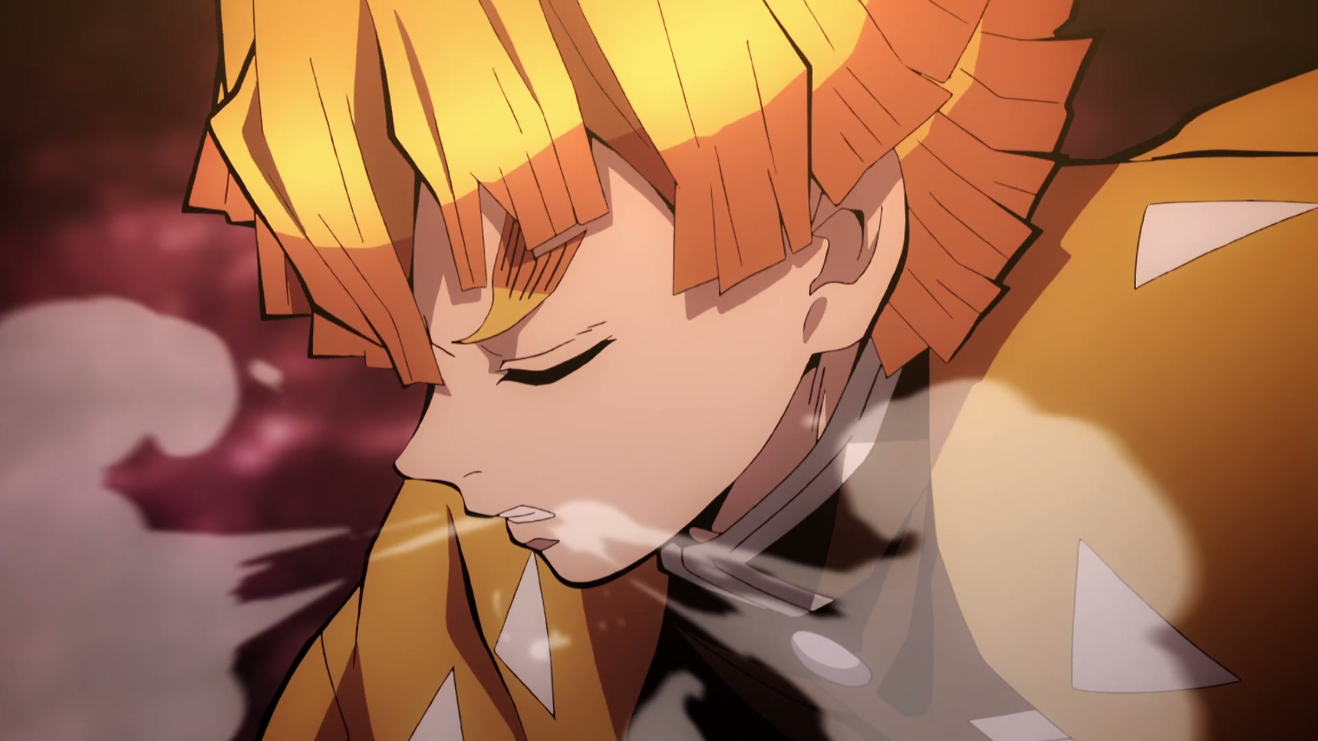 Thunder Breathing. First Form... Thunderclap and Flash. - Demon Slayer ...