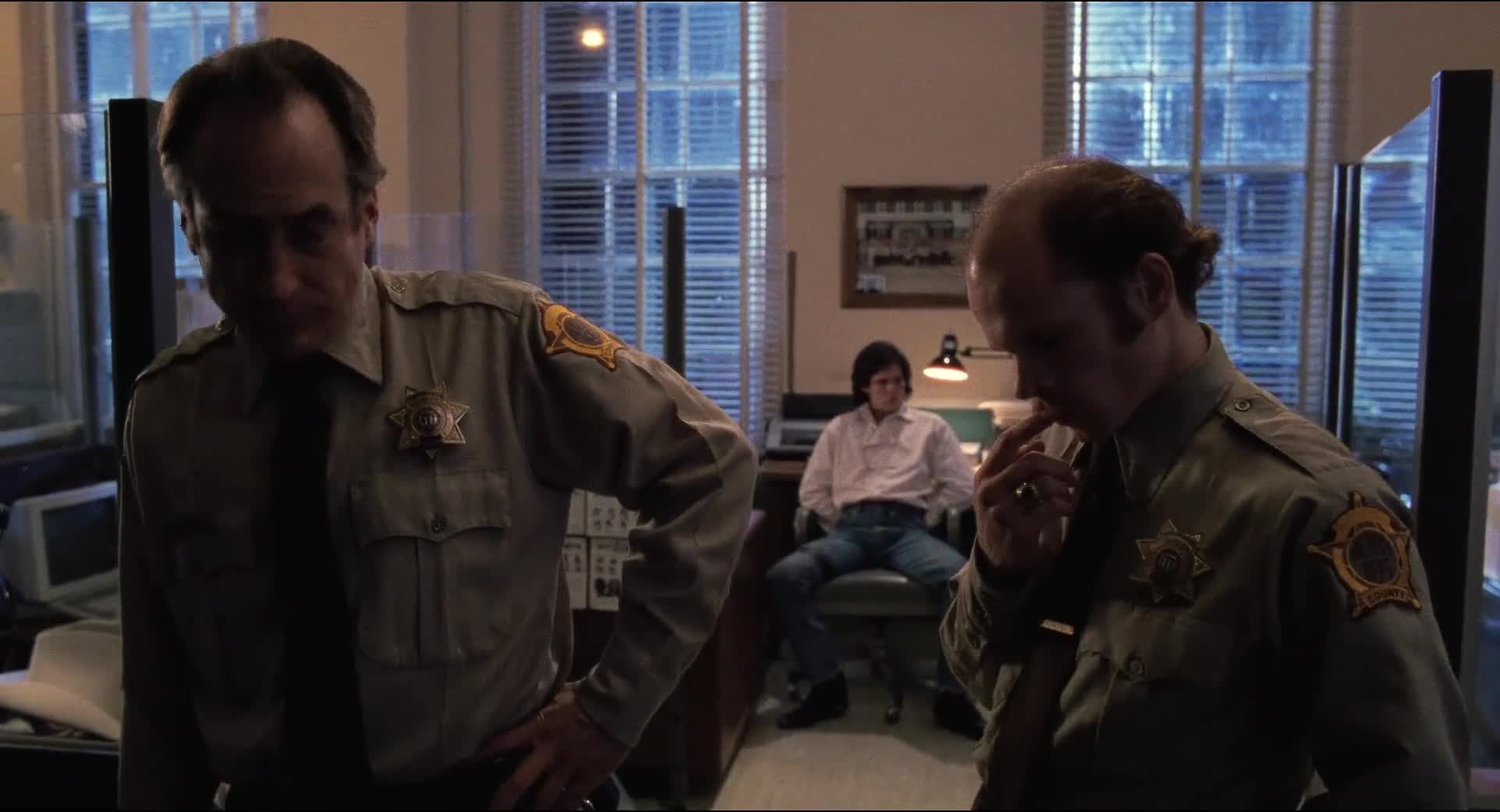 "Turn him loose. We got eyewitnessesplacing him at the crime scene. We ...