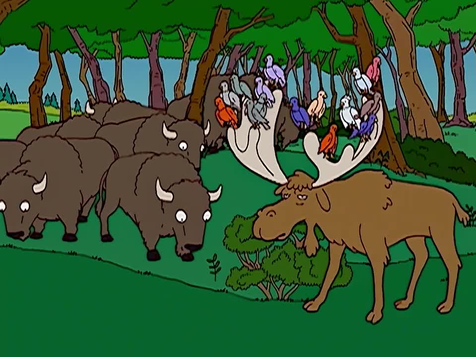 The land gave birthto the trees, the animals frolickedin the waters ...
