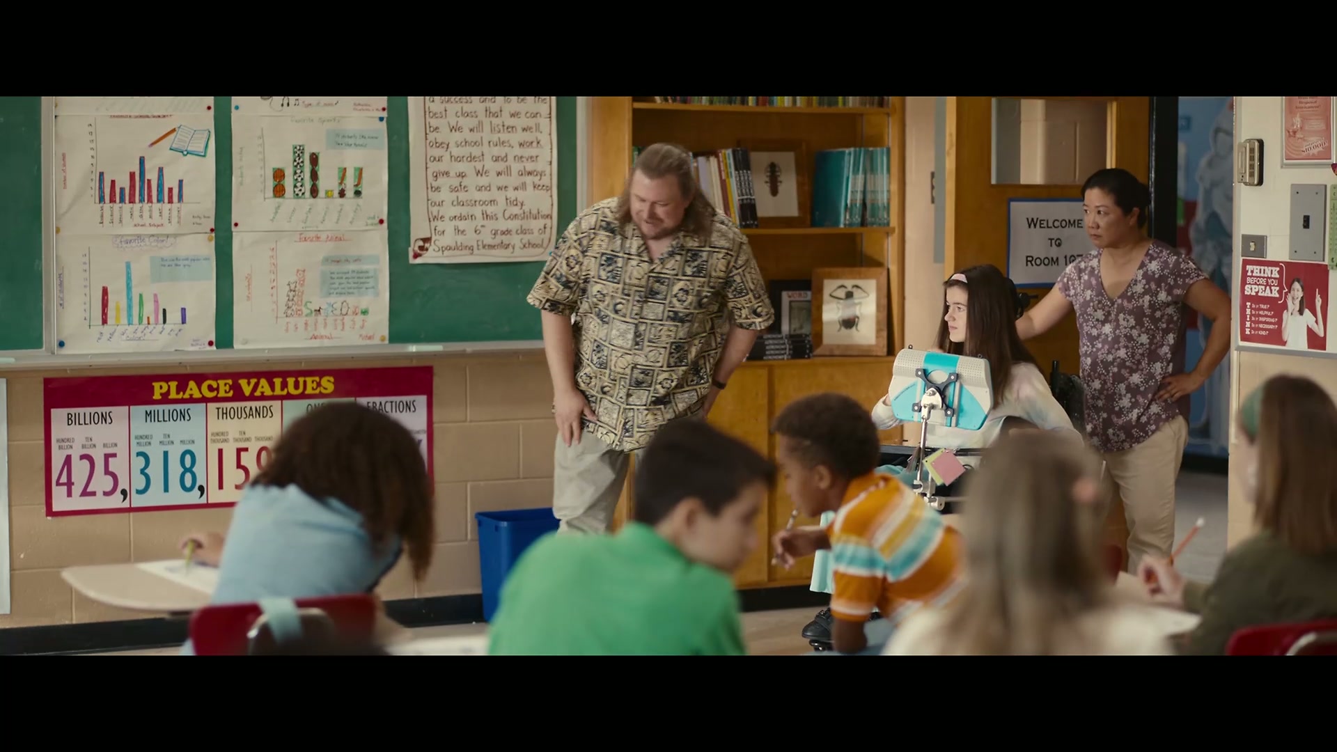 "Um, okay.Well, let me get you an answer sheet." - Out of My Mind quote