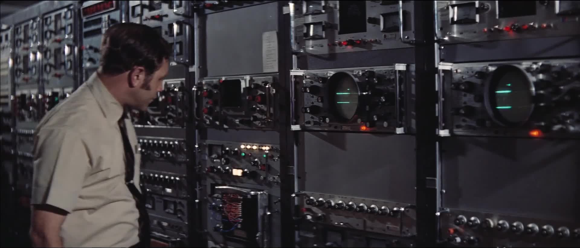 - Wait. Something's happened.- Just a moment. - (electronic buzz)- The ...