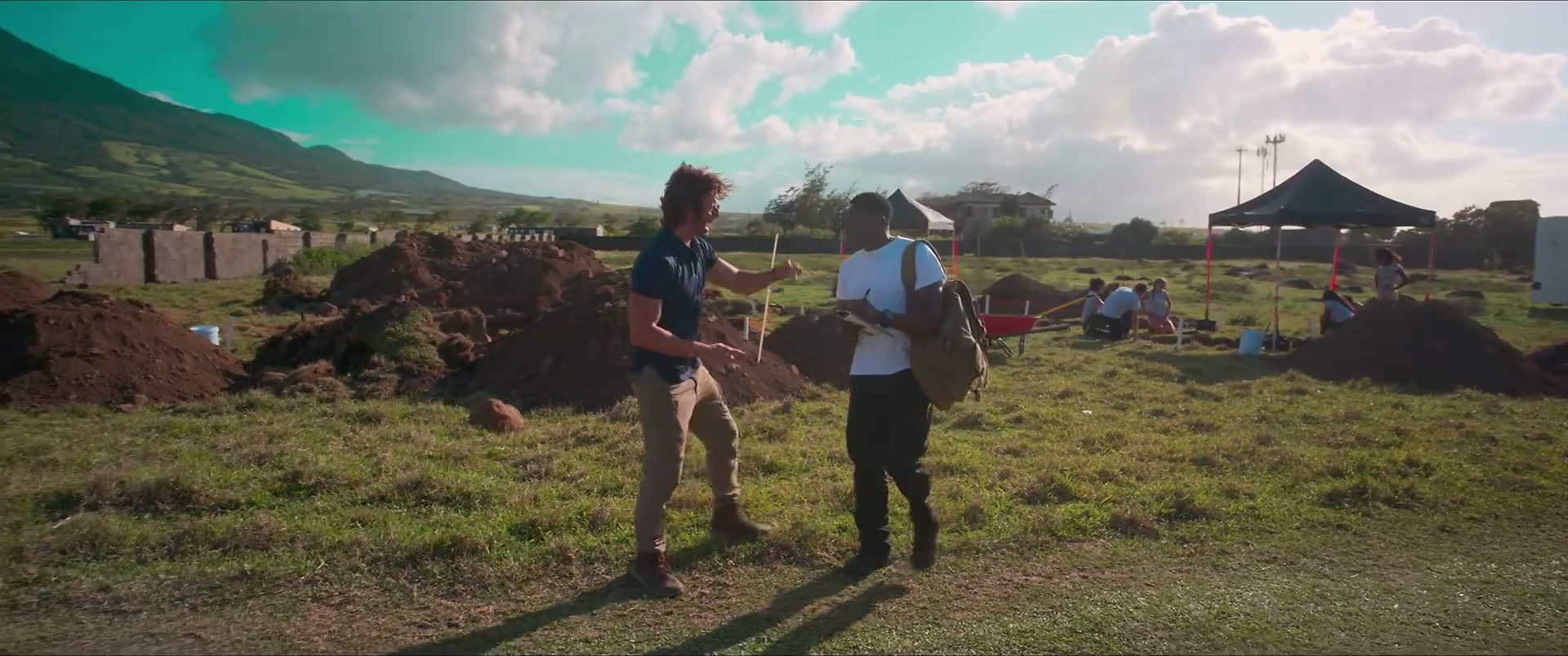 We need to dig 50feet in the ground and we need to do it like, now ...