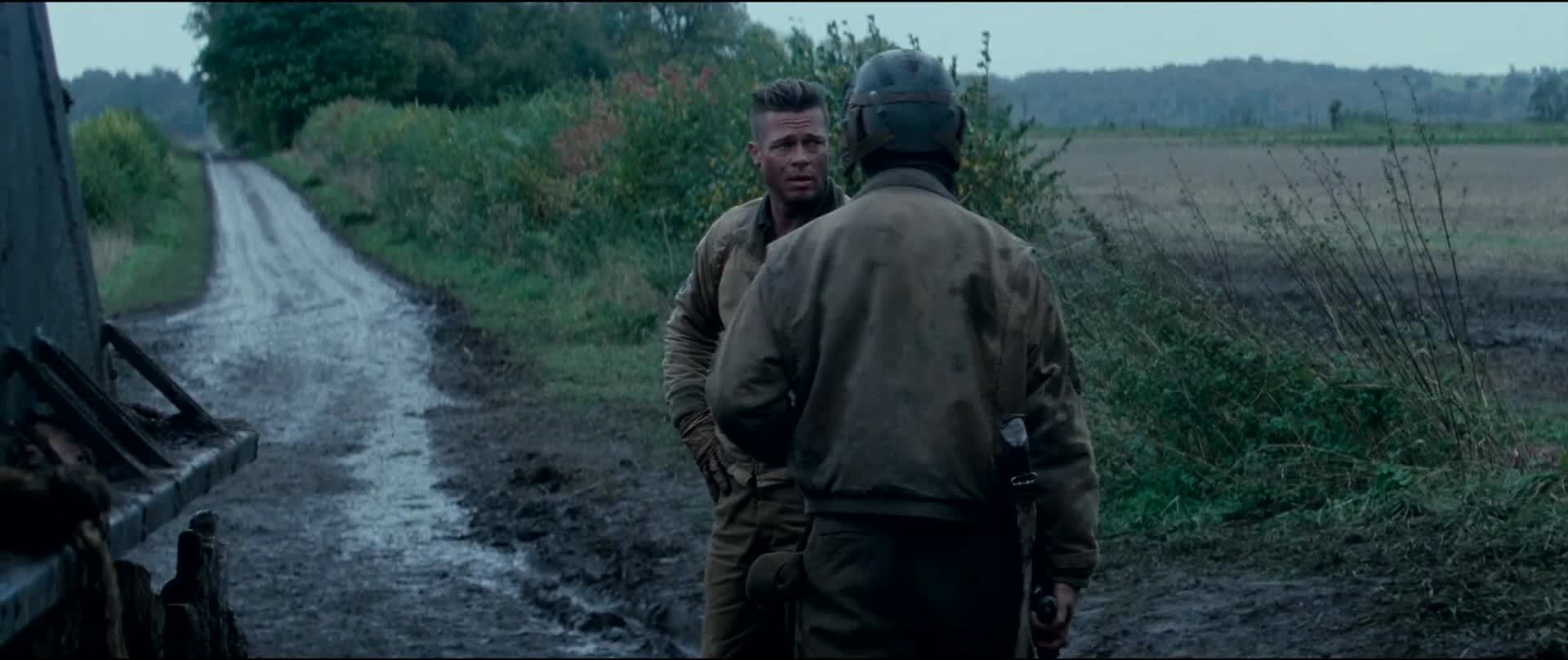 We ain't never run before. Why we gonna run now? - Fury | Clip.Cafe