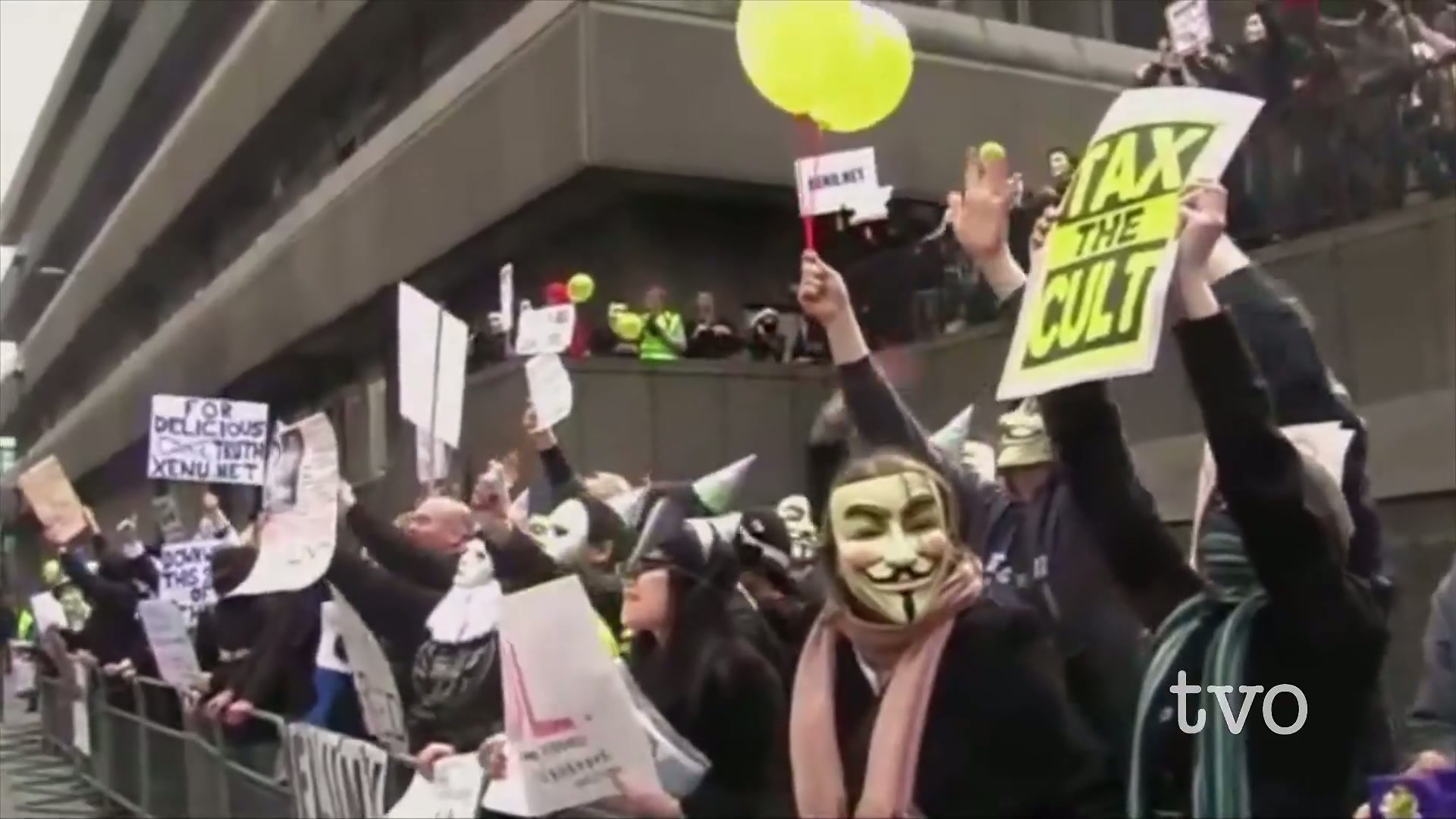 We were really expectingthe young, hacker-ish 4Channer guys to all show ...