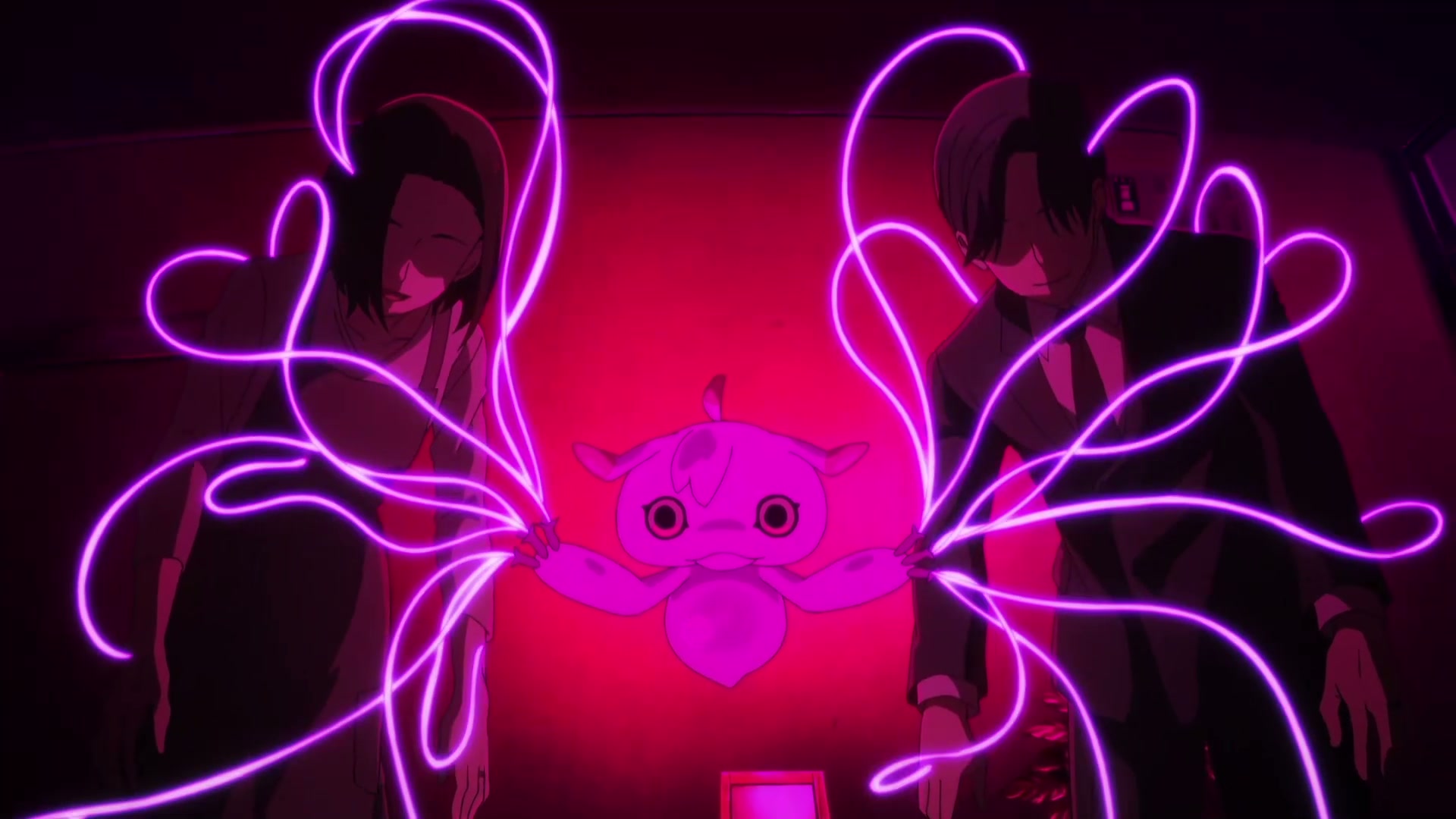 Welcome back.Lui, your father's home from work now. - Digimon Adventure ...