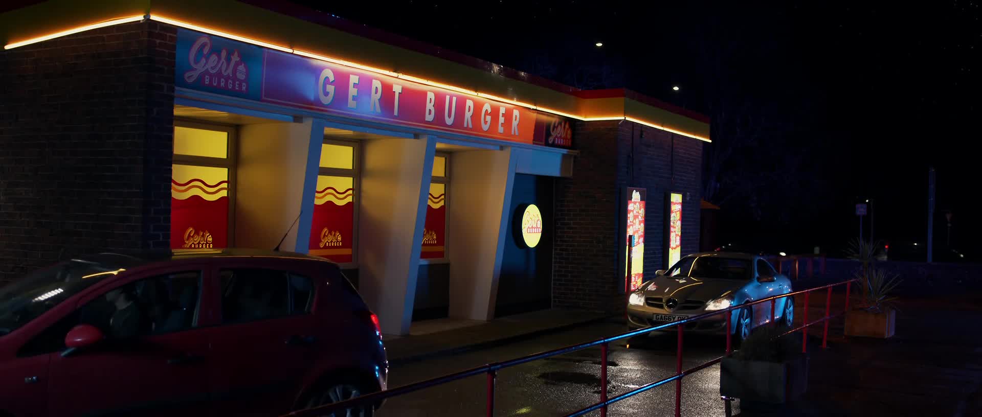 'Welcome to GertBurger. What can I get you?' What would you ...