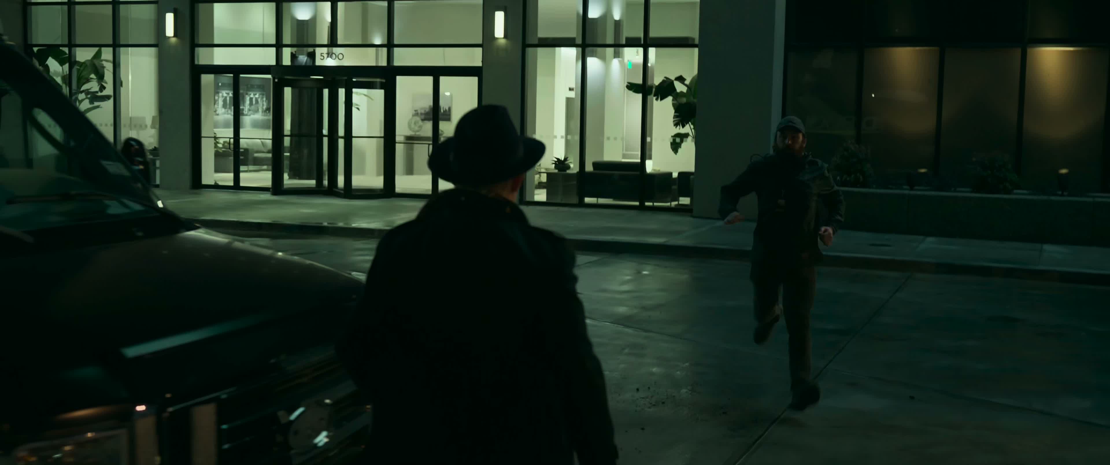 Well, where is he?- He's inside. And yet here we are, outside. Did you ...