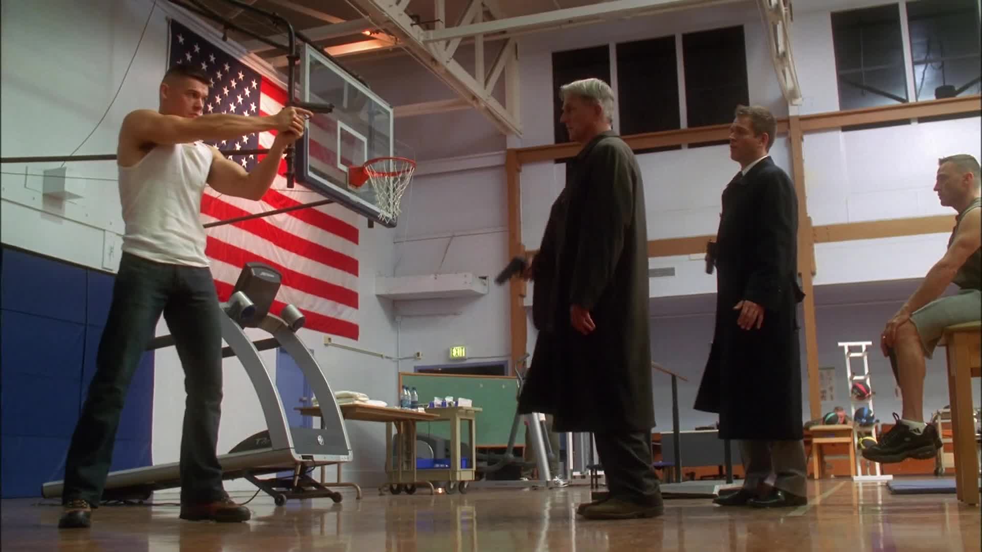 Drop your weapons! Kick 'em away. You don't want todo this, Corporal ...