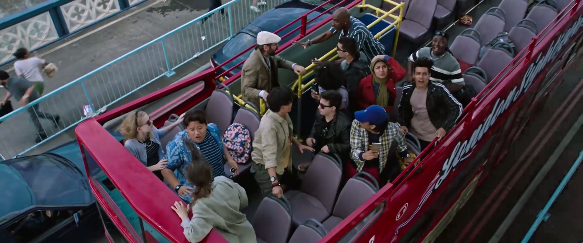 - What did the bus driver say?- Bus driver's gone. - Spider Man: Far ...