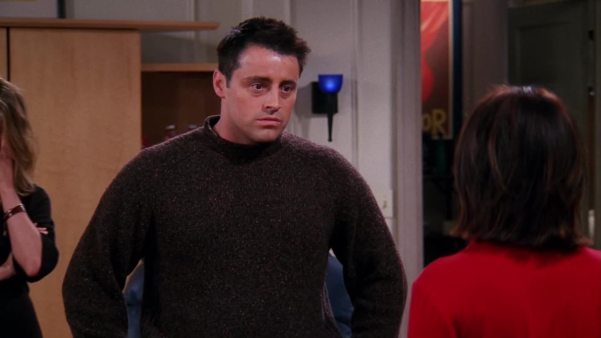 "-What?-I can't see it. But you just said that you did. I know. I lied ...