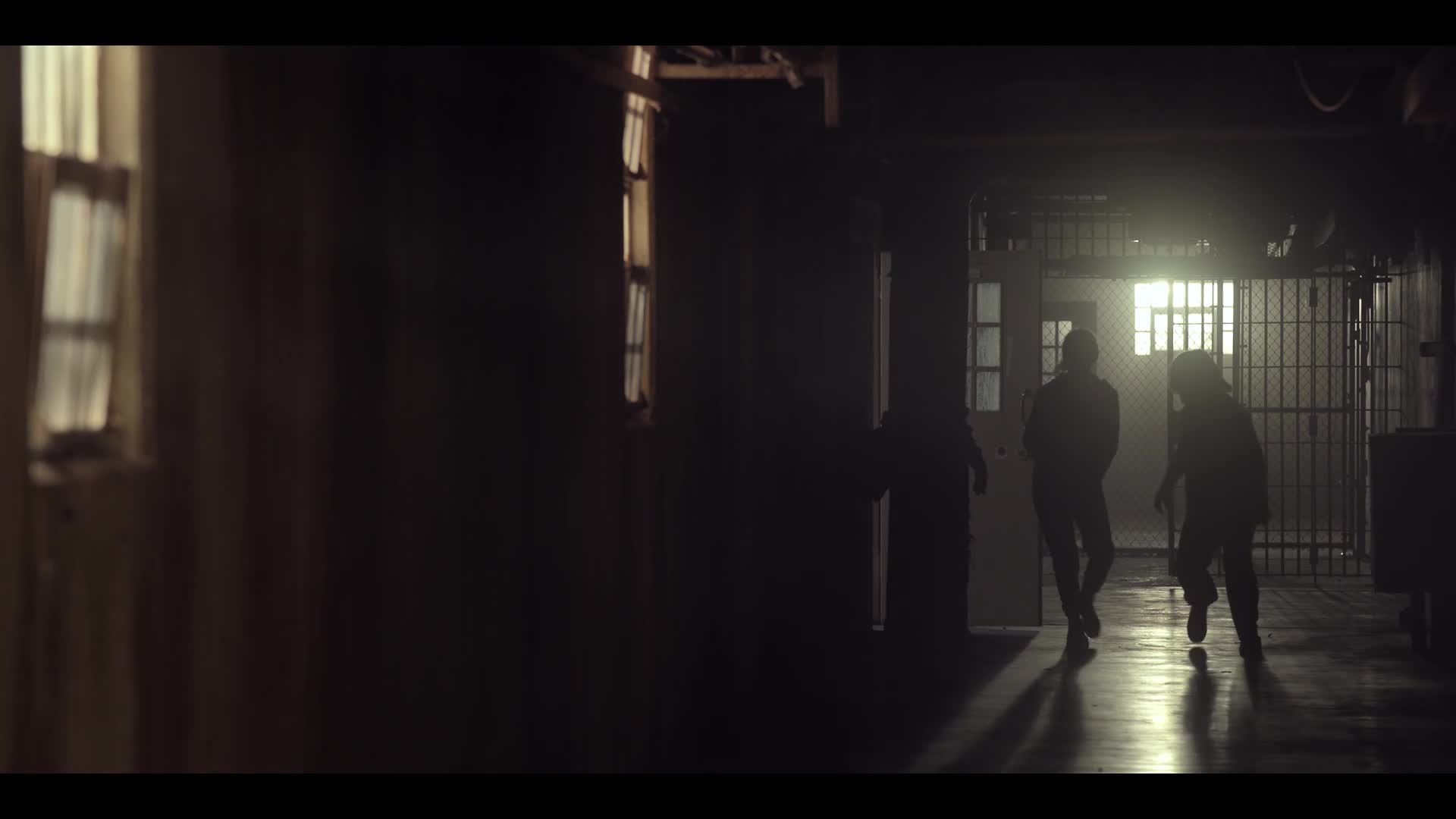 "- What is this place?- It's the old prison wing. They renovated it ...