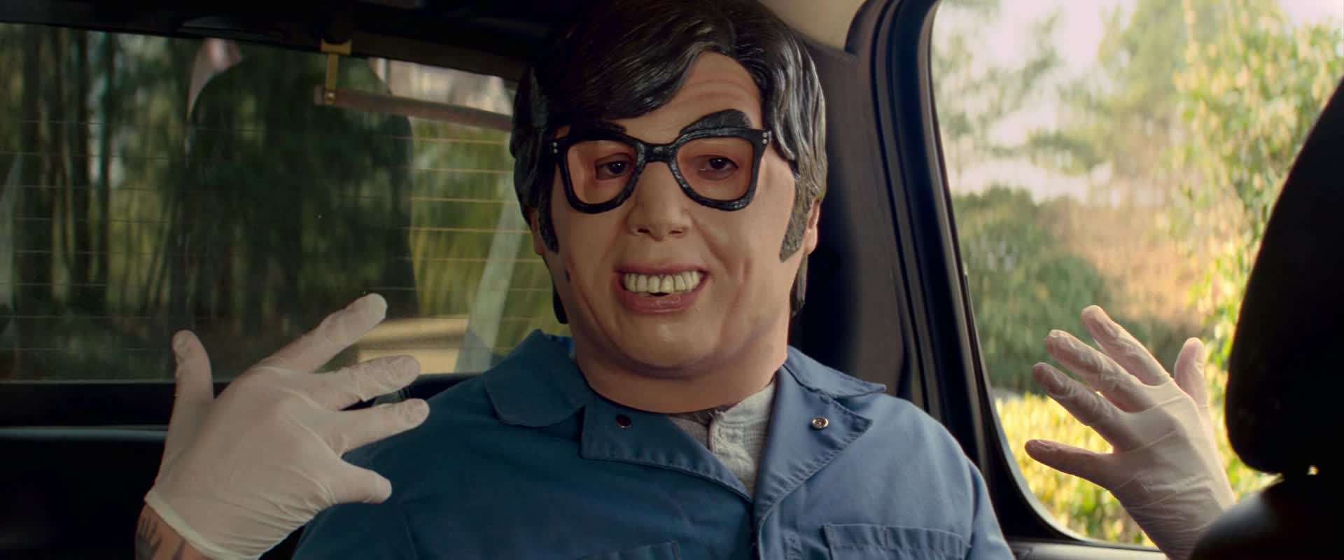 What the fuck is this mask? Austin Powers. I said Michael Myers! This ...