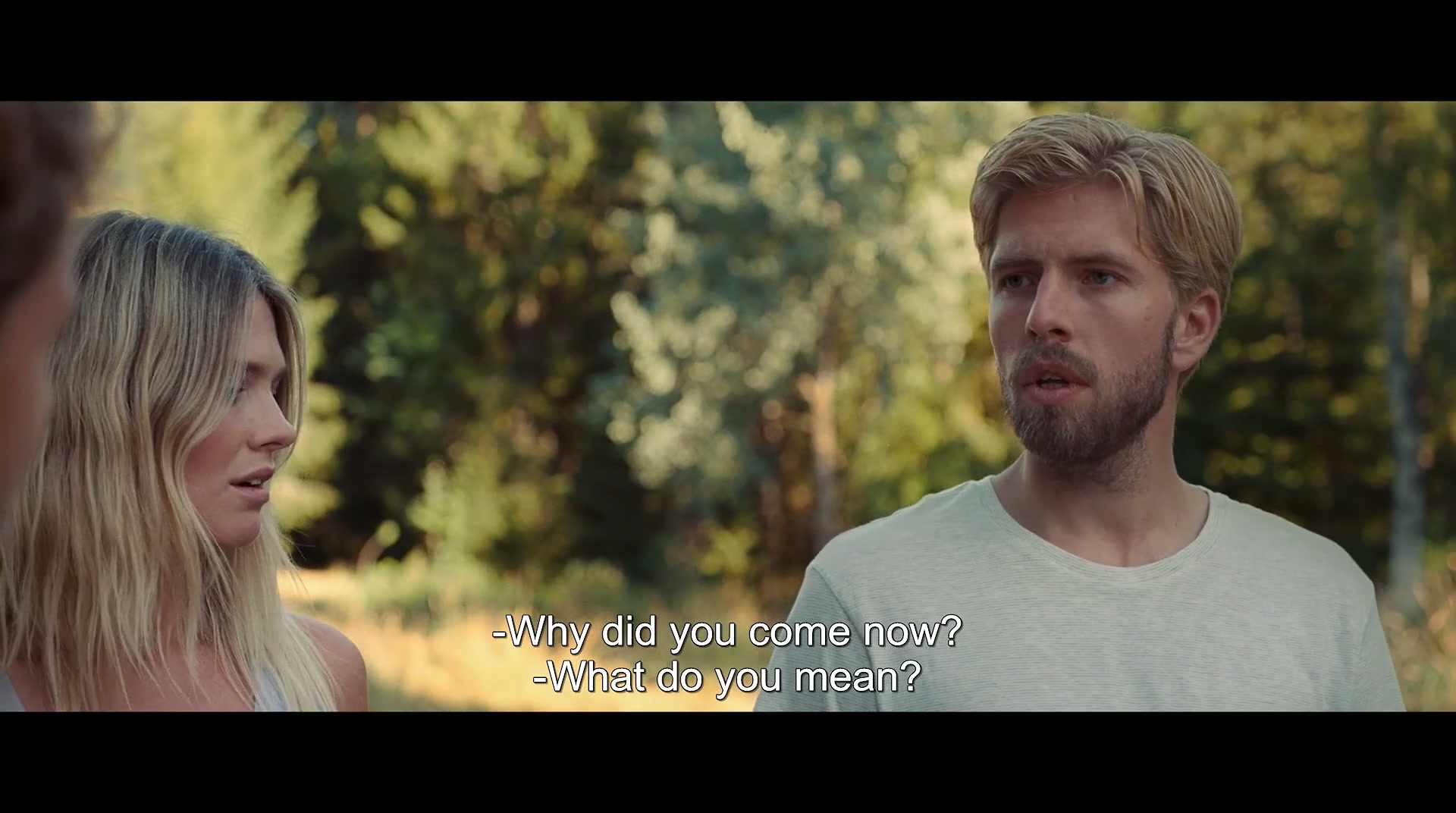 - Why did you come now?- What do you mean? - Lake of Death | Clip.Cafe
