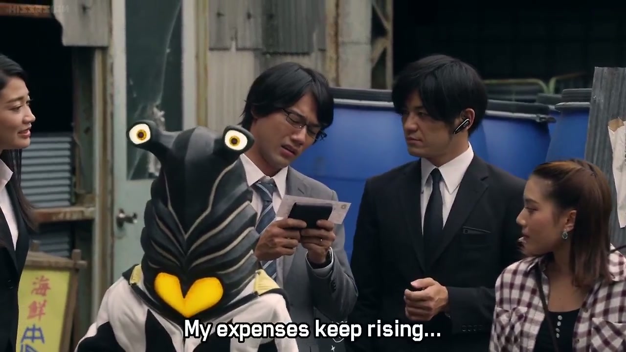 "Will my company process thisas an expense?" - Ultraman Geed the Movie ...