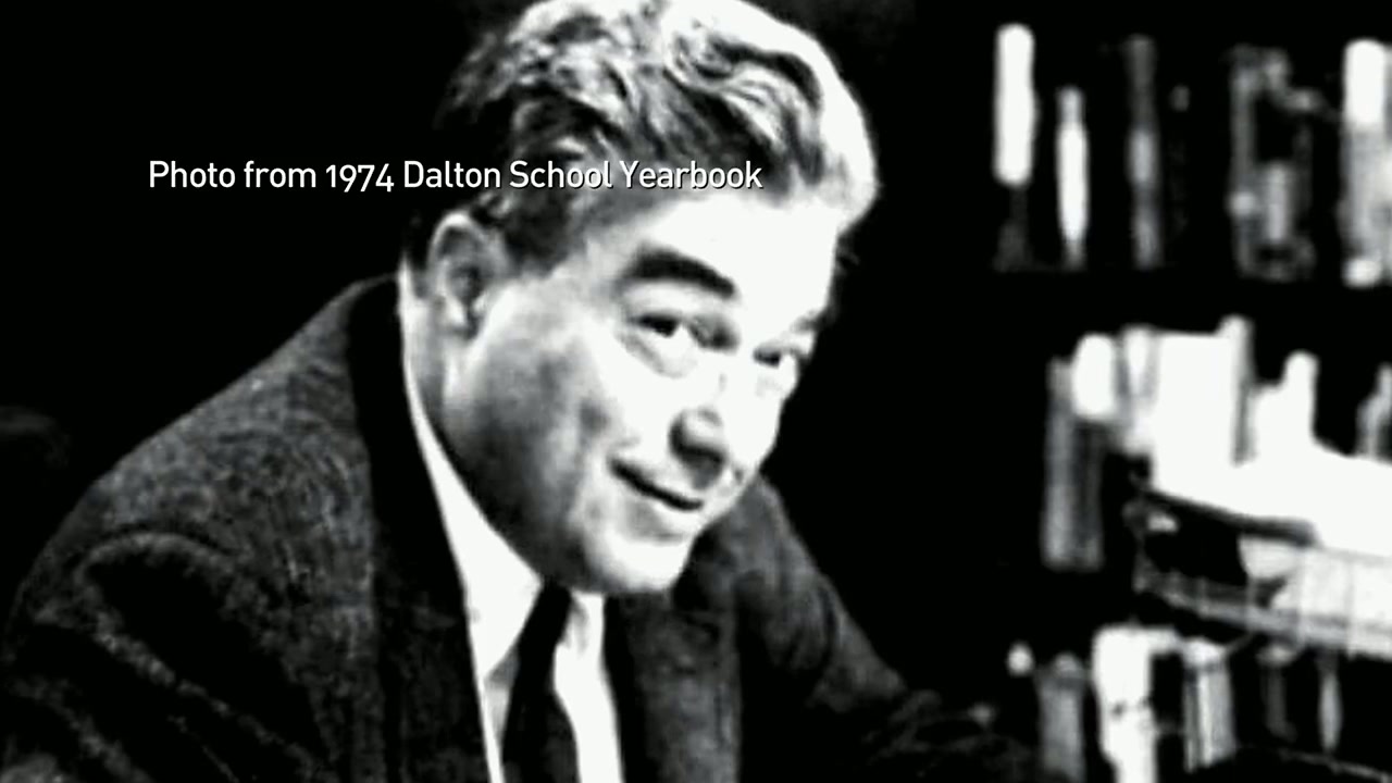WILLIAM BARR'S FATHER,DONALD BARR, WAS THE HEADMASTER WHO LIKELY HIRED ...