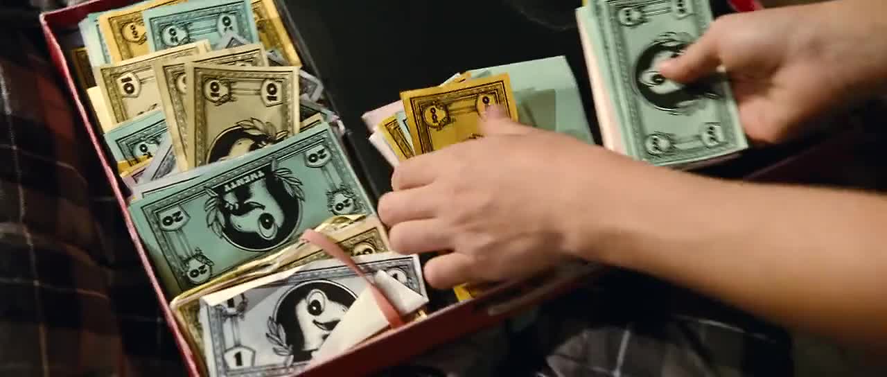 Wow! You're a Mom Bucks millionaire! - Where'd you get these?- Thrift ...