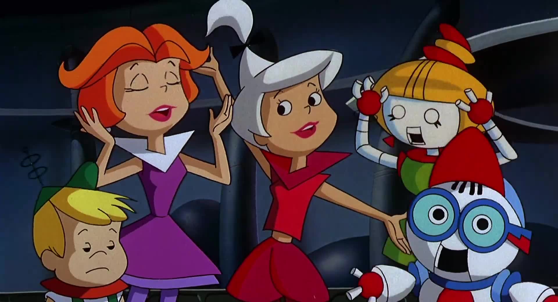Yay, Daddy! That's my George! - Jetsons: The Movie | Clip.Cafe