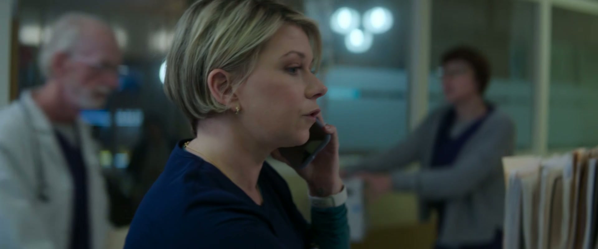 "Yeah. Me, either. I have two mothers-to-bewith weakening contractions ...