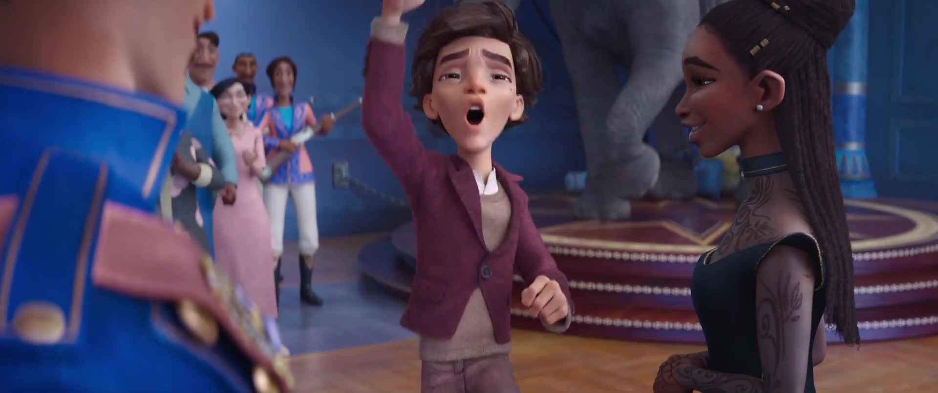 Yeah! Woo-hoo! Yeah! Wow. - The Magician's Elephant | Clip.Cafe