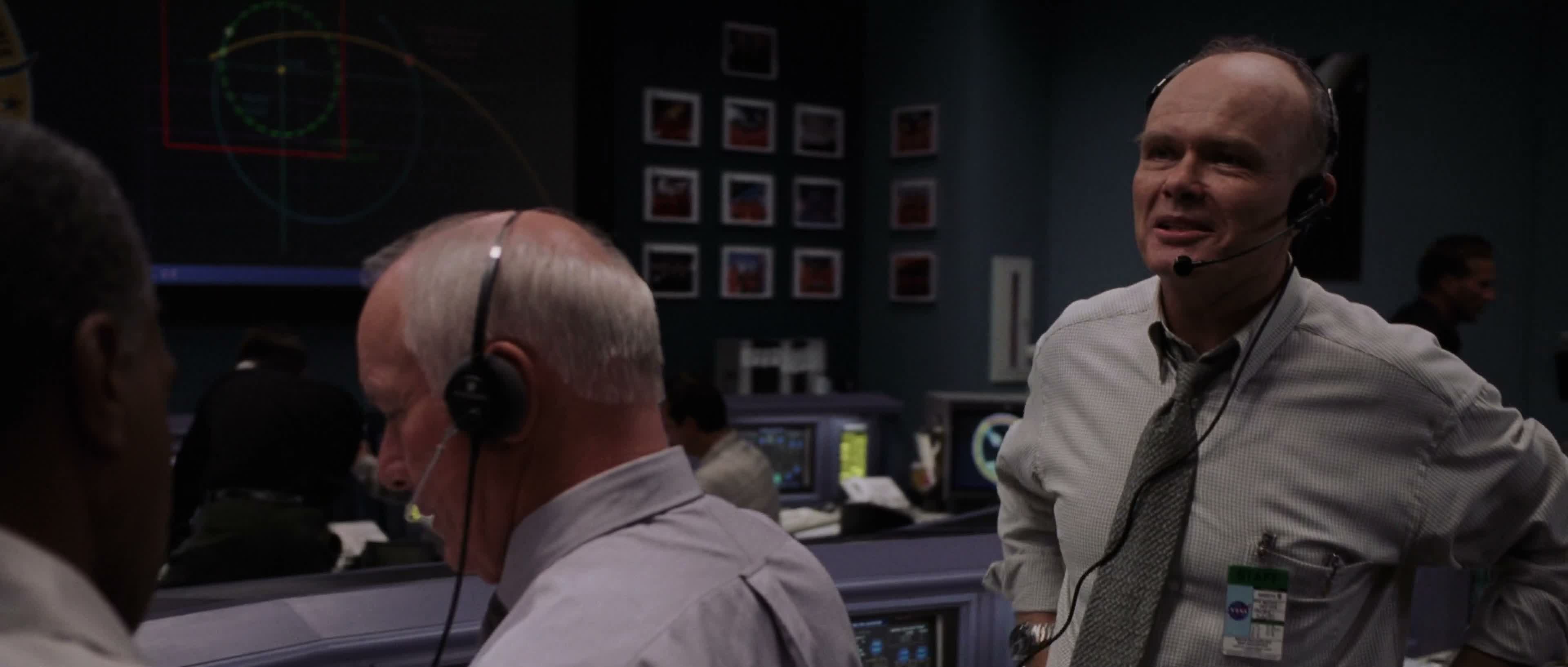 "We don't have time to talk, Houston. There's nothing we can do about ...