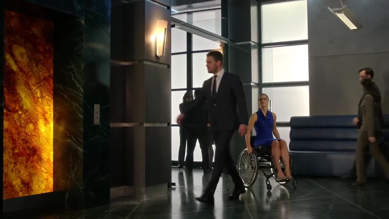 You were amazingout there. Heh. Thanks. How's thea doing? I'm gonna go ...