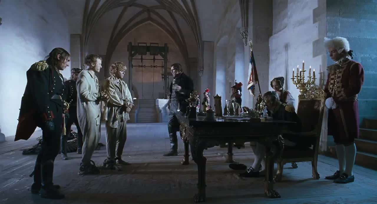 "Grimmy. You are to have to stand trial for subterfuge, theft... and ...