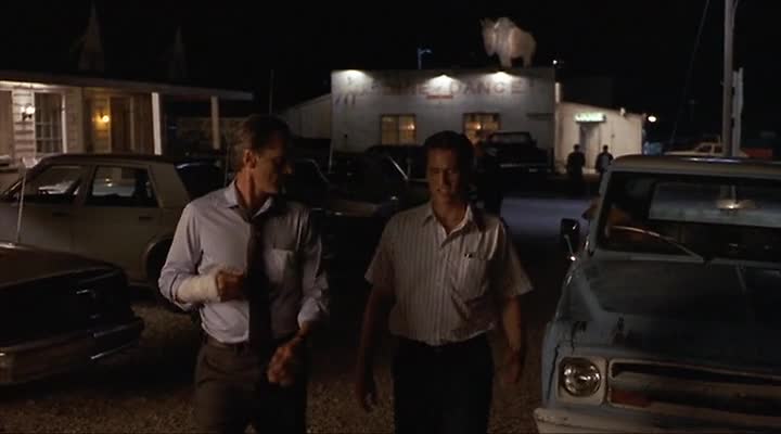 "You got a dog in your truck. That's Jimmy. I fed it. Can't get rid of ...