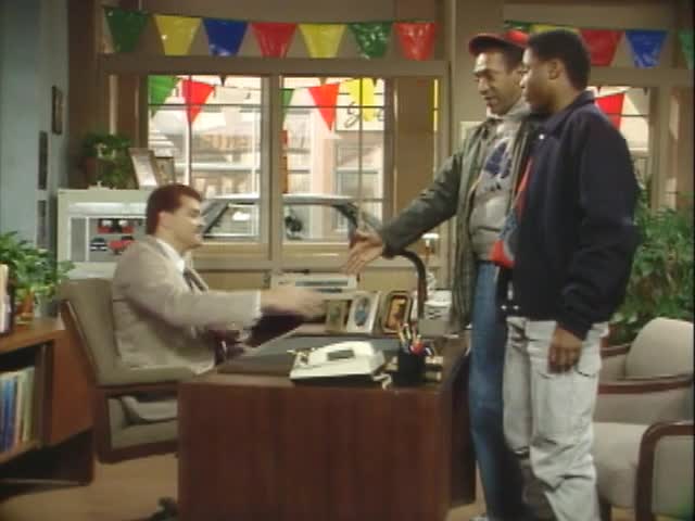You have a deal. All right, we did it! Ow! - The Cosby Show | Clip.Cafe