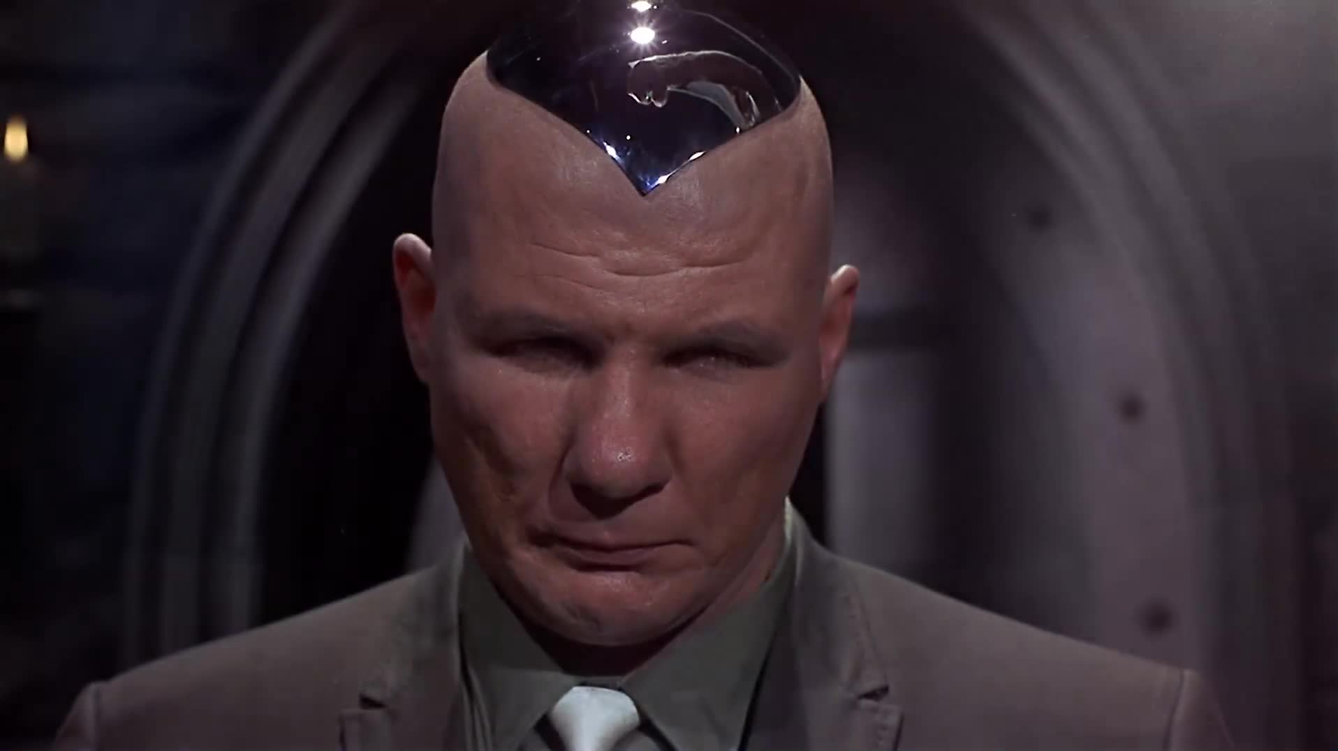 "YOU MINDTURNING OFF YOUR HEAD? THAT'S BETTER. NO, I TAKE IT BACK.TURN ...