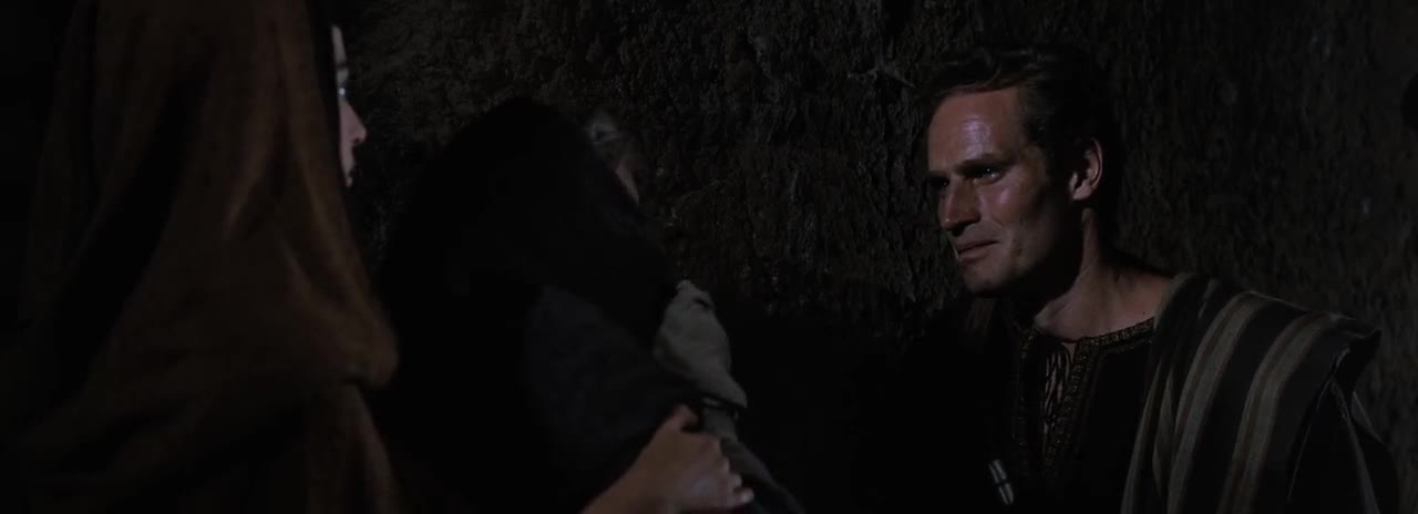 You must not go to her, dear son. Please. Dear son. - Ben Hur | Clip.Cafe