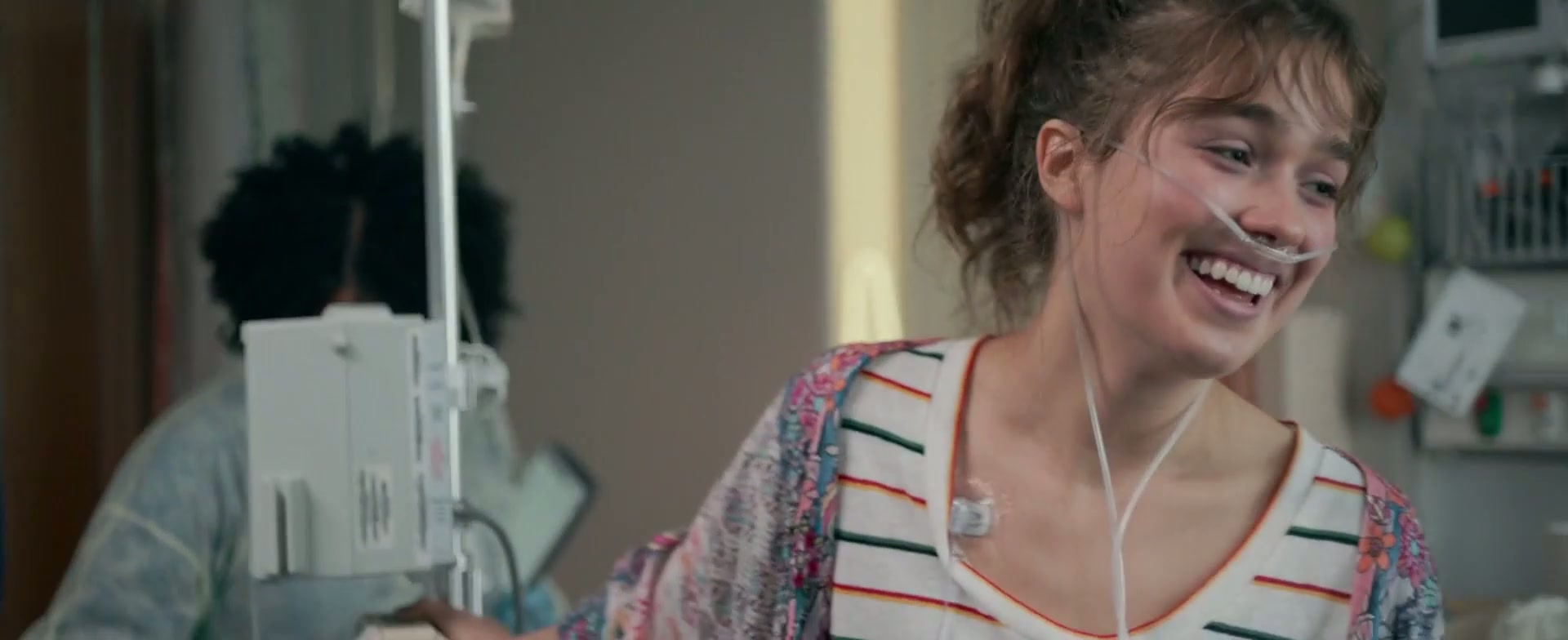 You'd die.- - That's true.- So, Barb is letting me keepmy med cart in ...