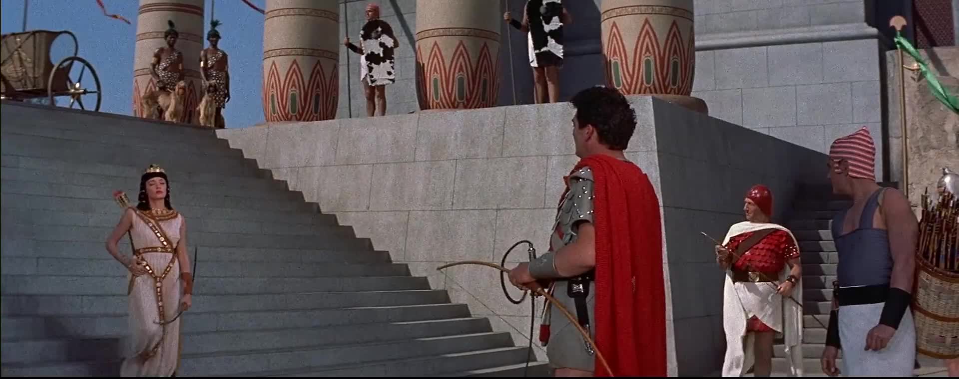 "Your Highness shoots well for a woman. A child's game. I see one ...