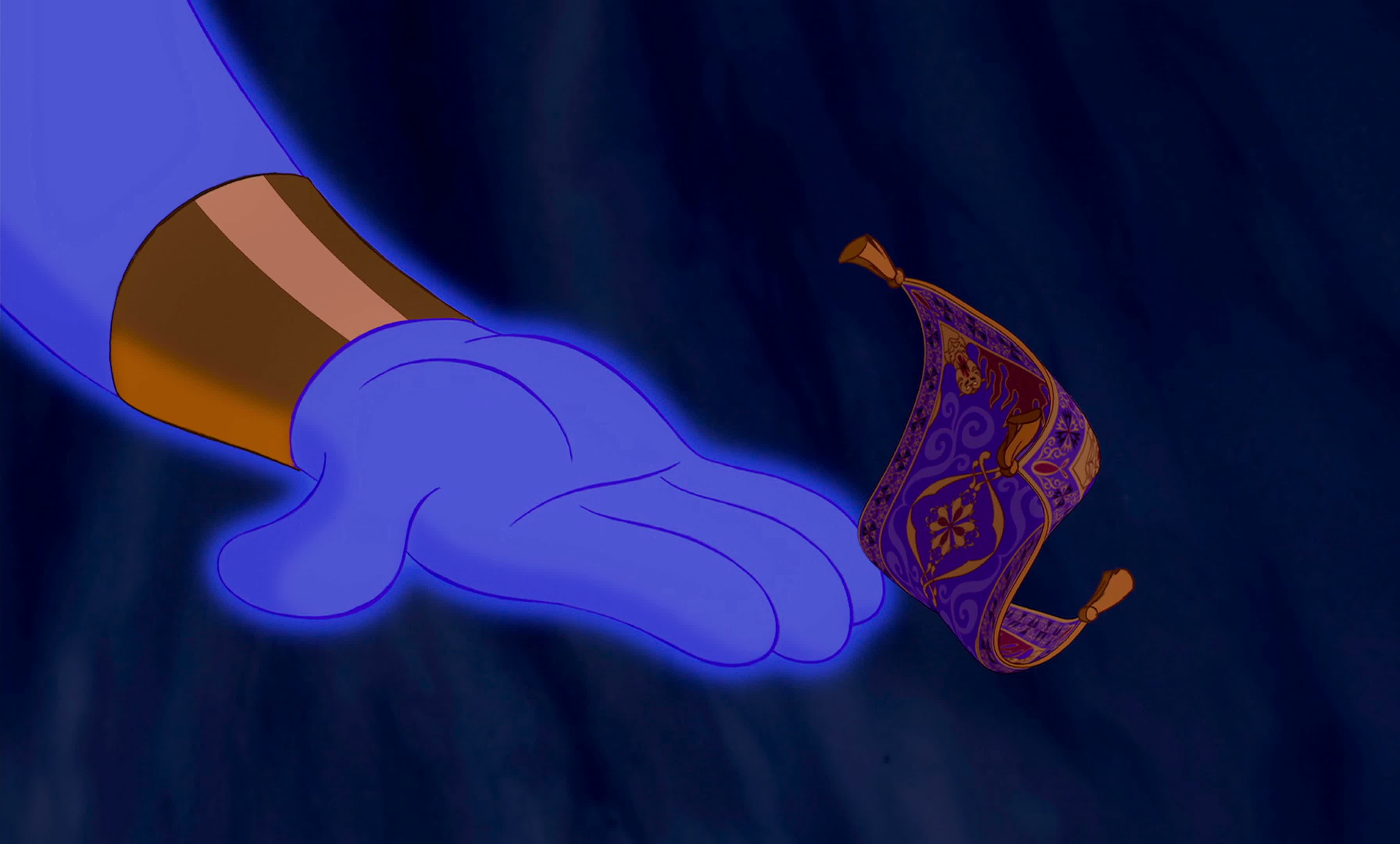 Say, you're a lot smaller than my last master. Either that, or I'm ...