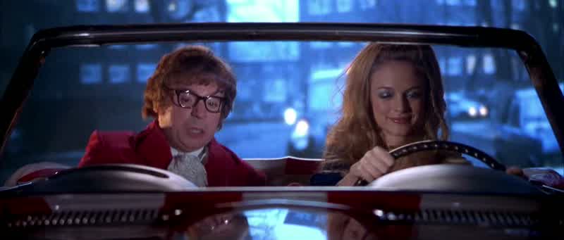 "Austin Powers, I presume. Powers by name, powers by reputation ...
