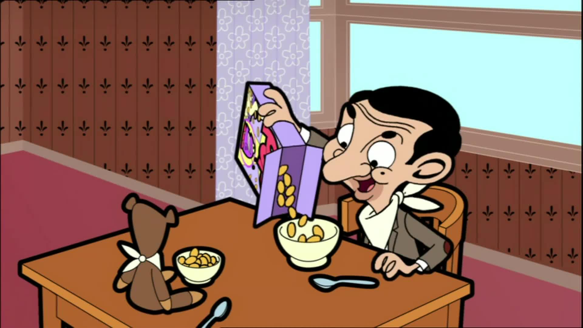 Ah, go on. Dig in. Ooh. What? Oh, it must be underthere somewhere. Ooh ...